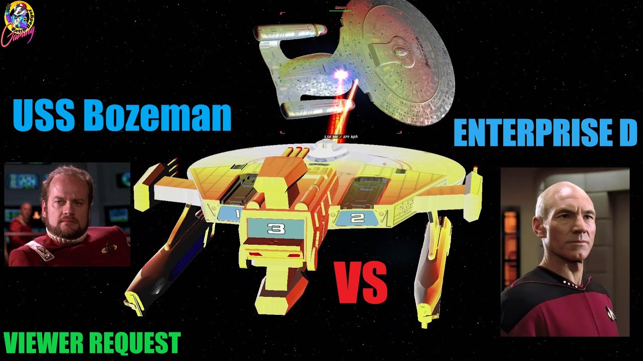 Viewer Request - USS Bozeman VS USS Enterprise D - Cause and Effect ...