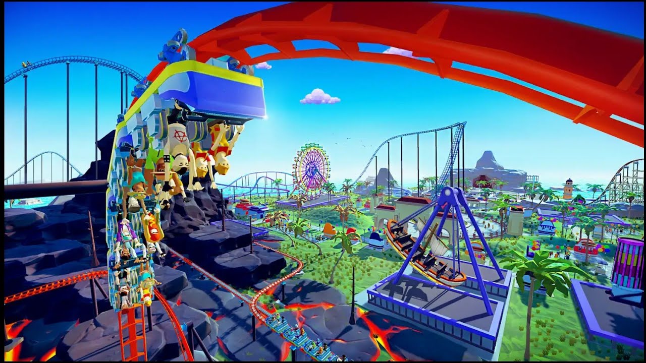 REAL COASTER: IDLE GAME | New Park: Poseidon Unlocked | Gameplay Viczu ...