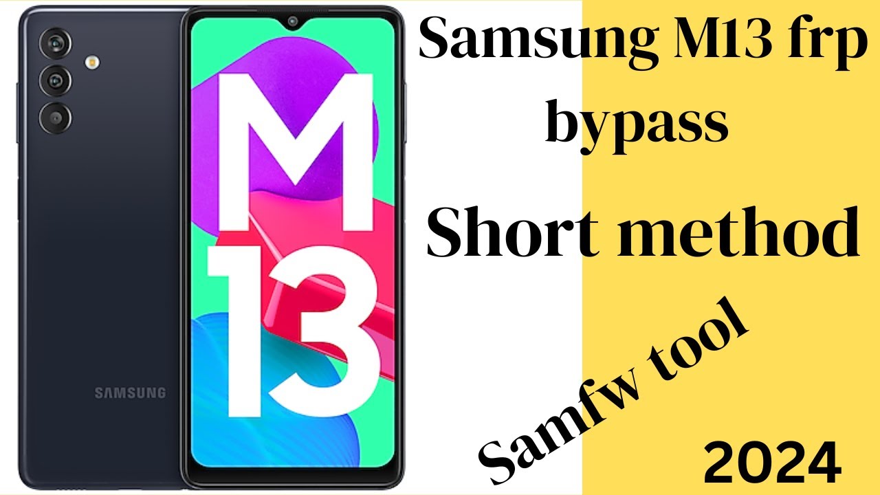 Samsung M13 FRP Bypass Android 13 || One click Samfw Free Tools || 2024 ! easy trick #Andumobile ...
