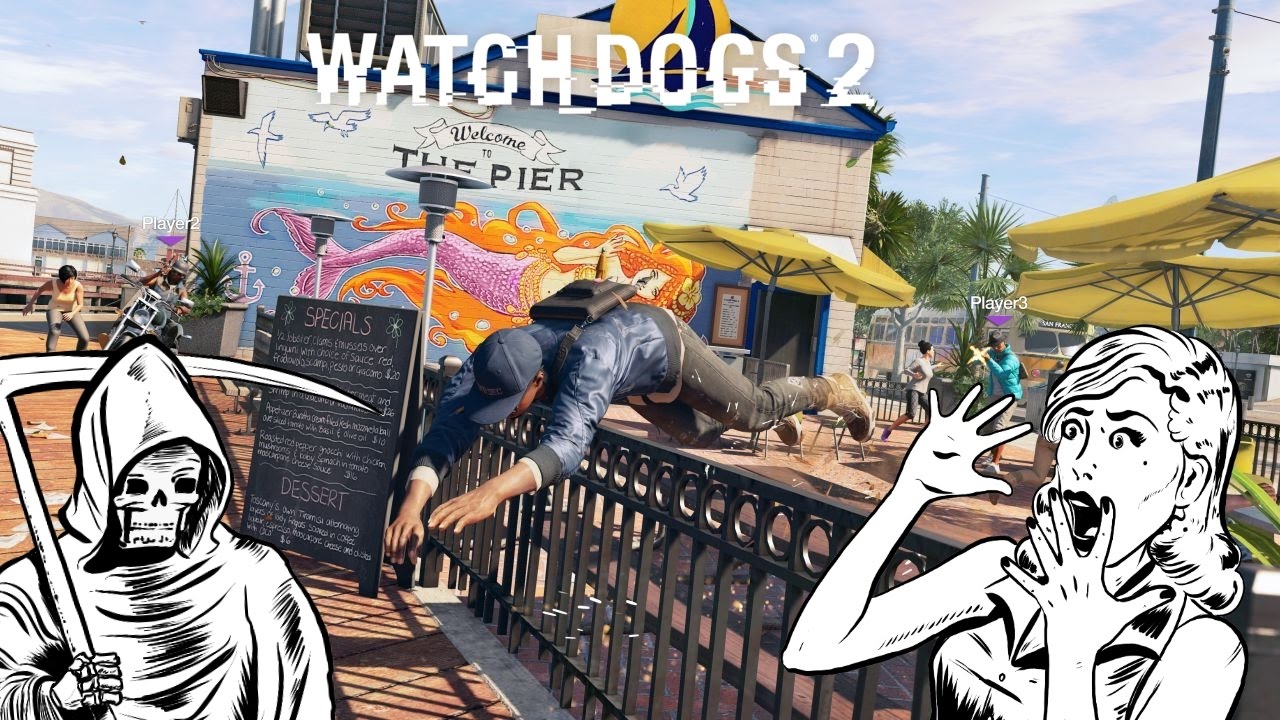 Watch Dogs 2 Funny Moments "Bounty Hunter" - YouTube