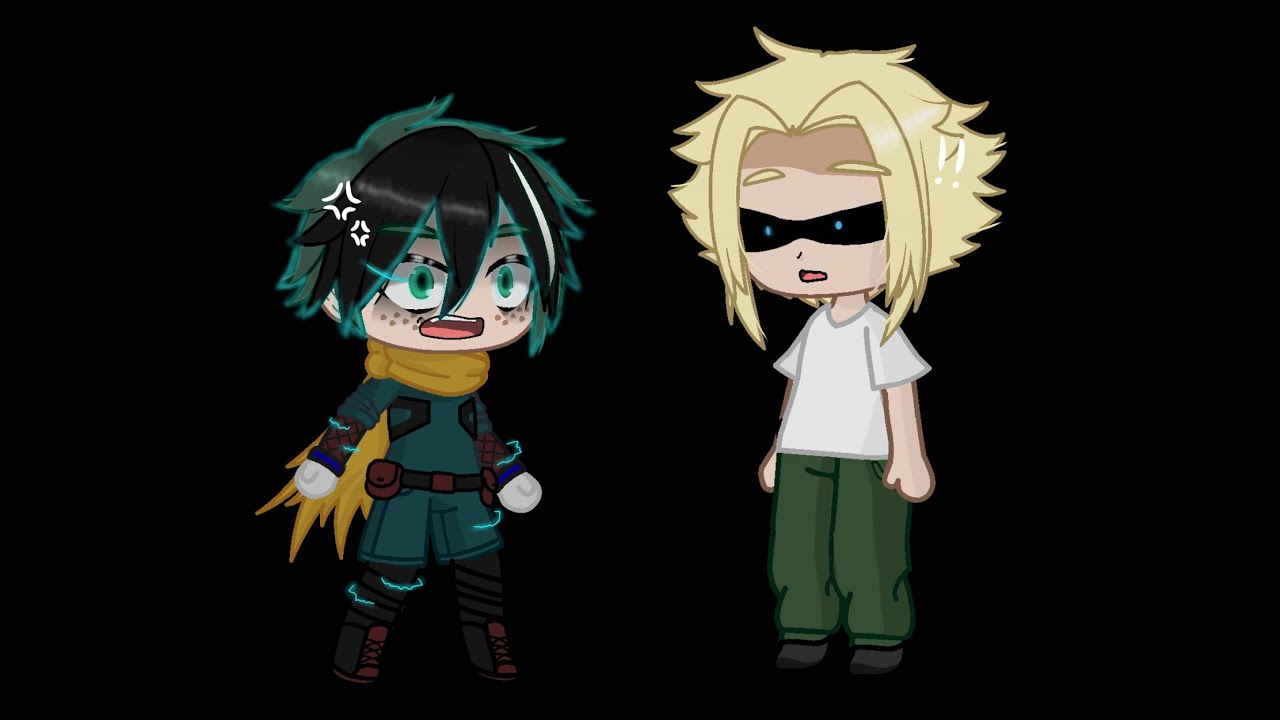 It took me by surprise / Mha / Mean All Might AU / Gacha - YouTube