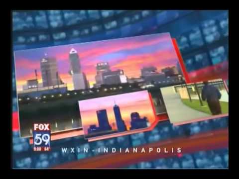 WXIN Fox 59 Morning News Open (2013) - YouTube