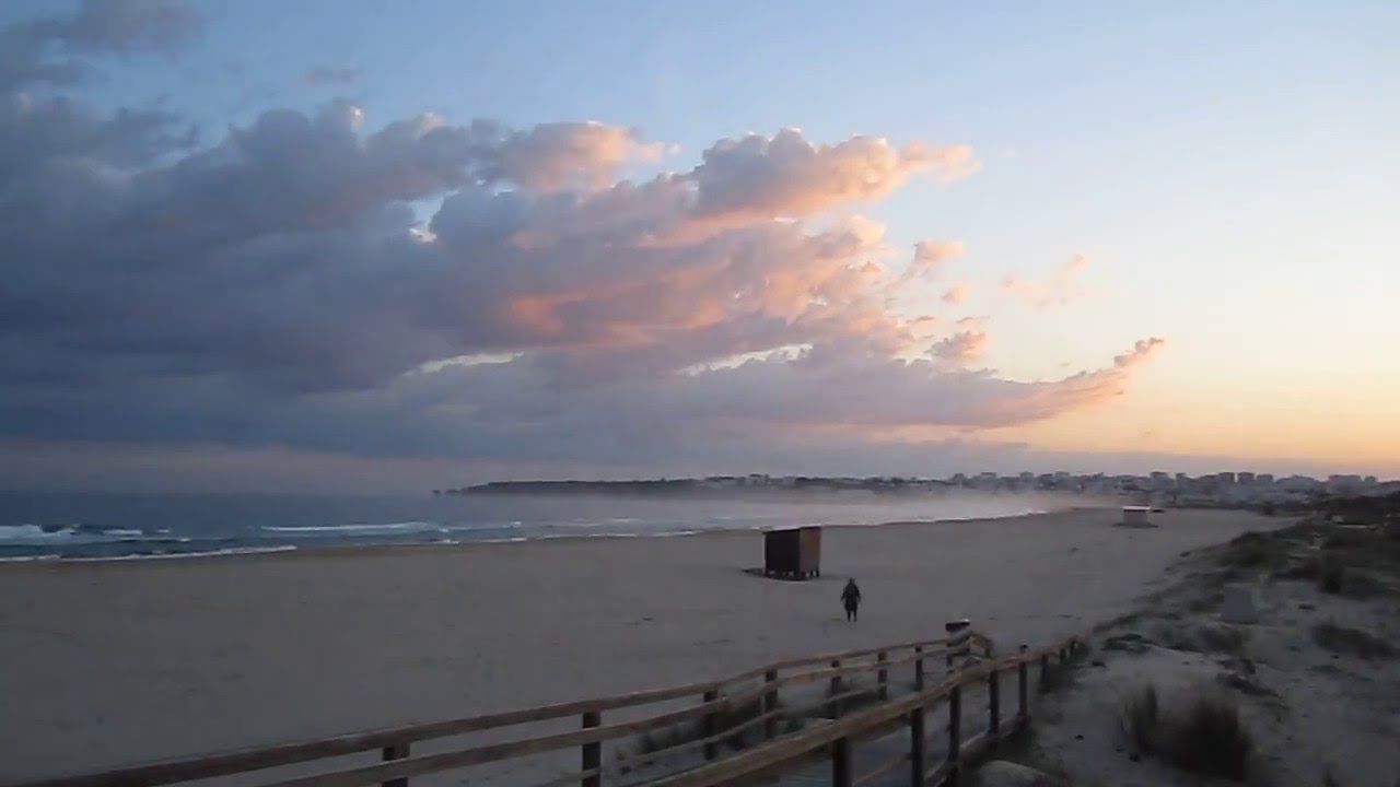 Sunset at Lagos Beach, Algarve / Portugal 2016 - YouTube