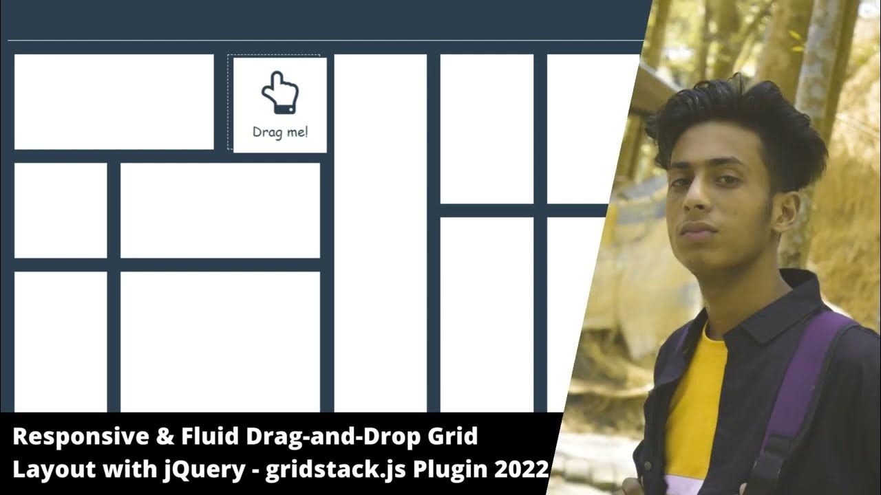 Responsive & Fluid Drag and Drop Grid Layout with jQuery gridstack js Plugin 2022 ...