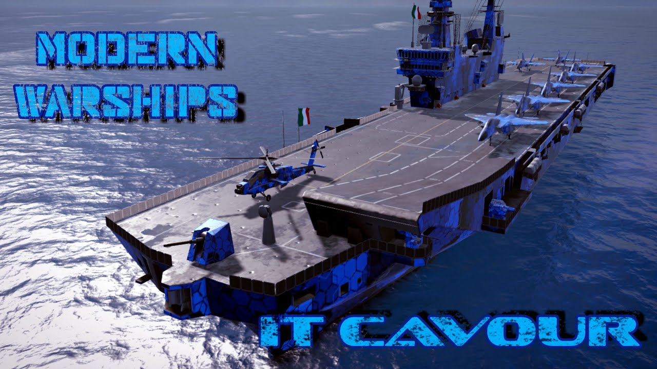 Modern Warships - Portaaviones IT CAVOUR C-550 - YouTube