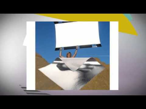 California Sunbounce Pro (4 x 6 Feet) Kit-Reflector Panel Ki - YouTube