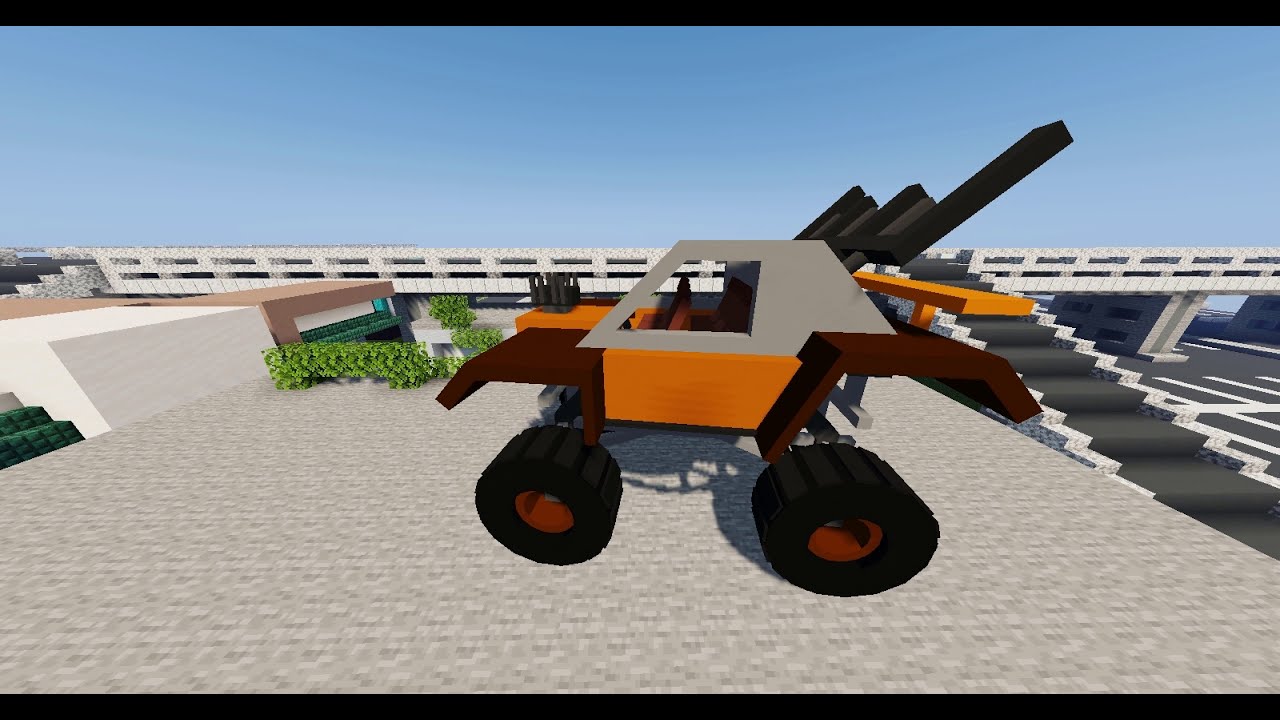 Monster Truck - Vehicles in Minecraft - YouTube