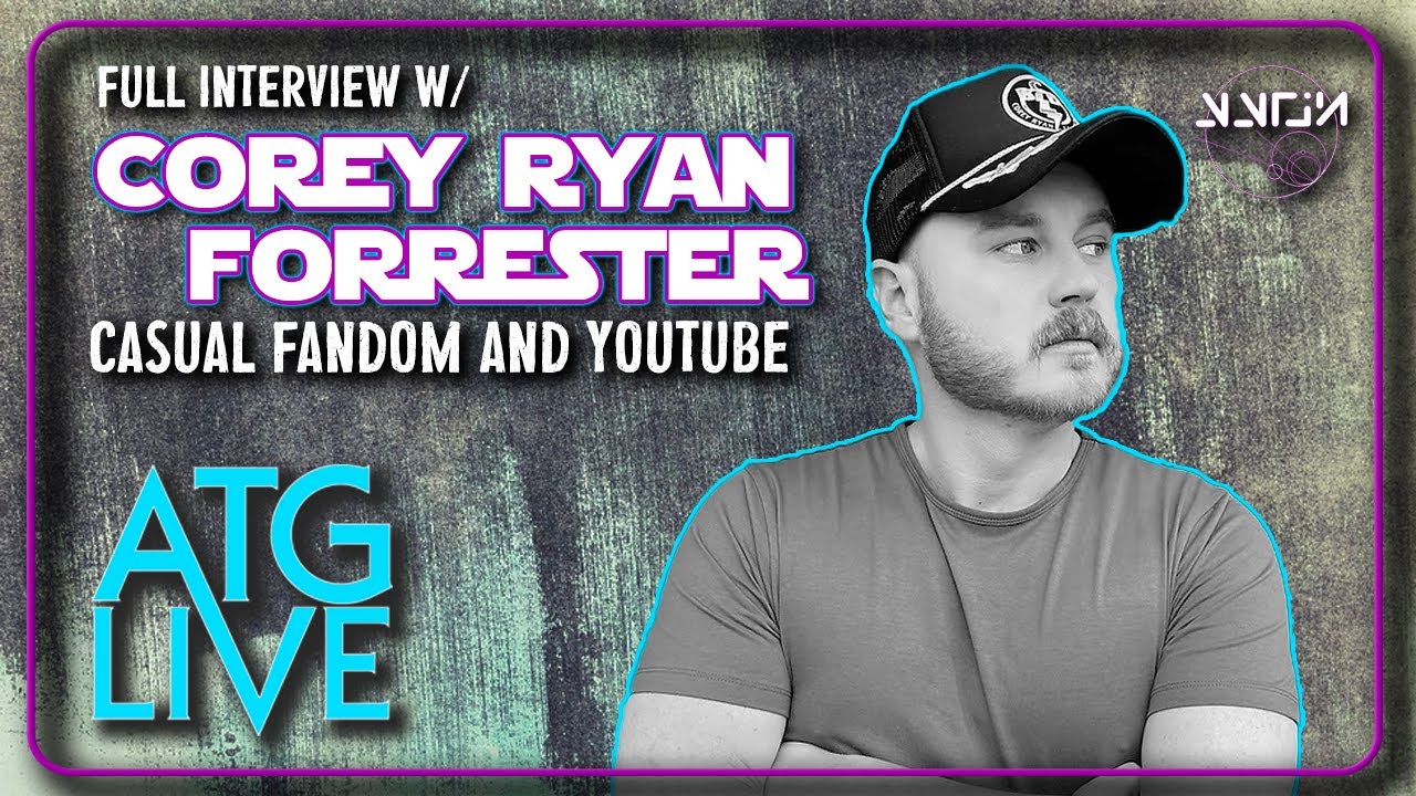Navigating Star Wars Fandom: ATGLive Interview with Corey Ryan Forrester: - YouTube