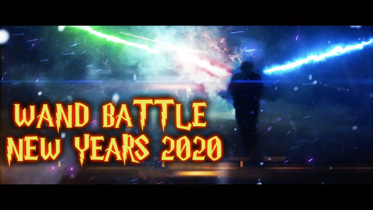 HARRY POTTER WAND BATTLE on New Years 2020 - YouTube