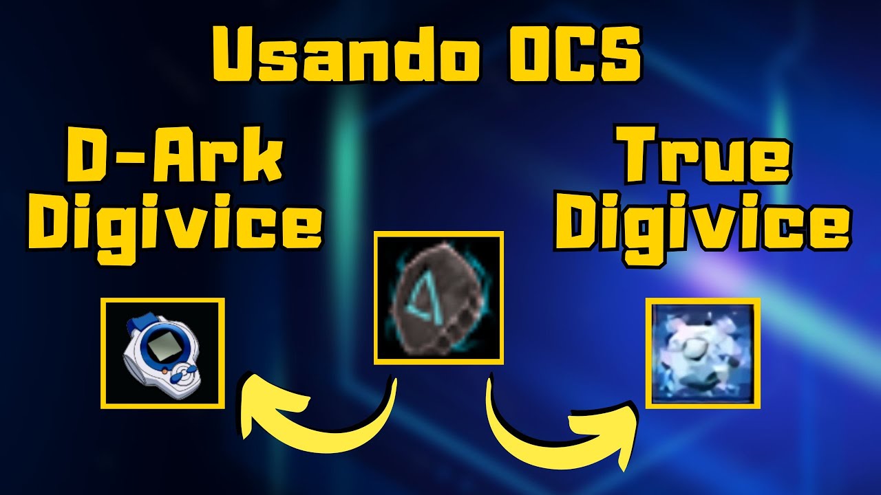 Usado OCS D-ark e True Vice - Digimon Masters Online - YouTube