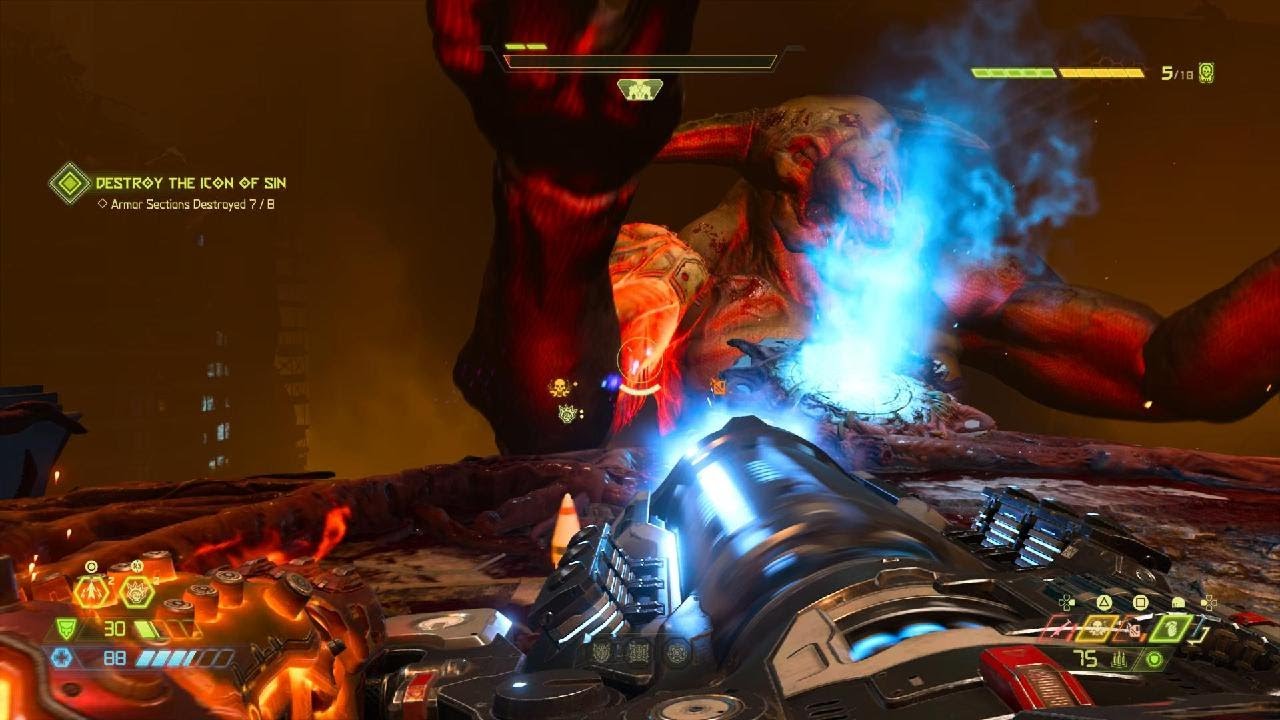 DOOM Eternal Icon of sin - YouTube