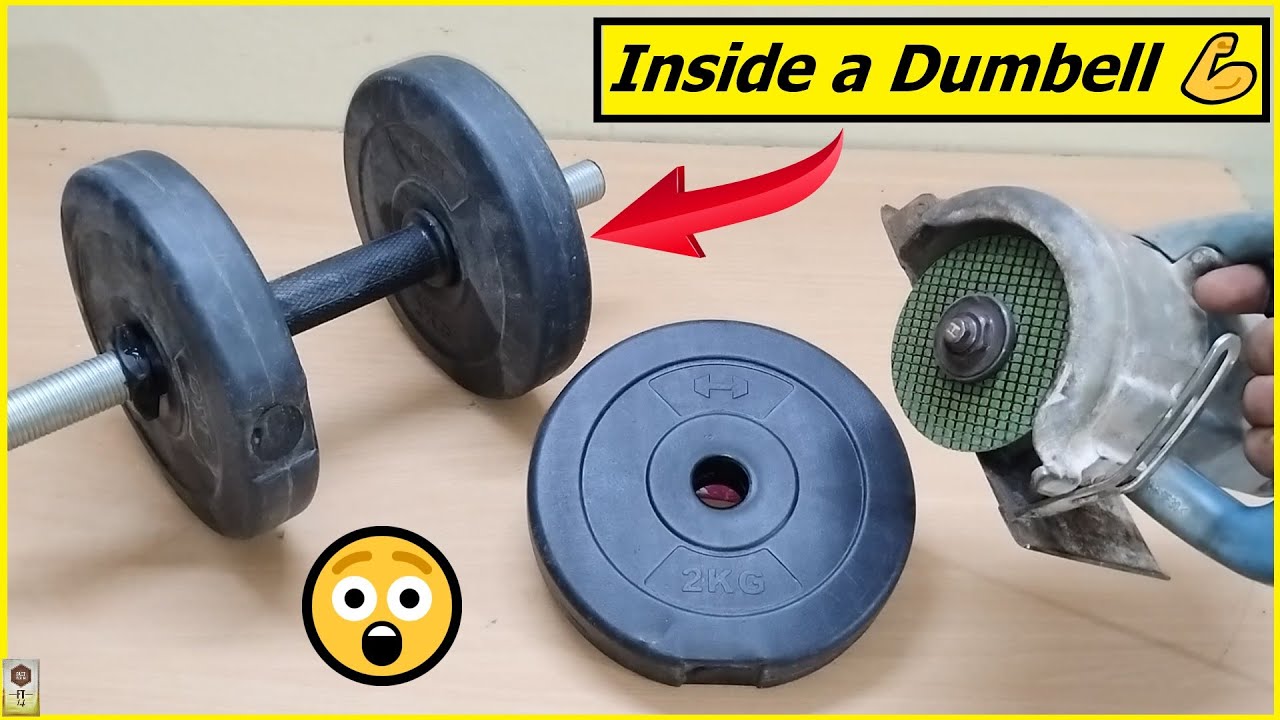Inside a dumbell - What's inside PVC Dumbells 💪 | Must watch before ...