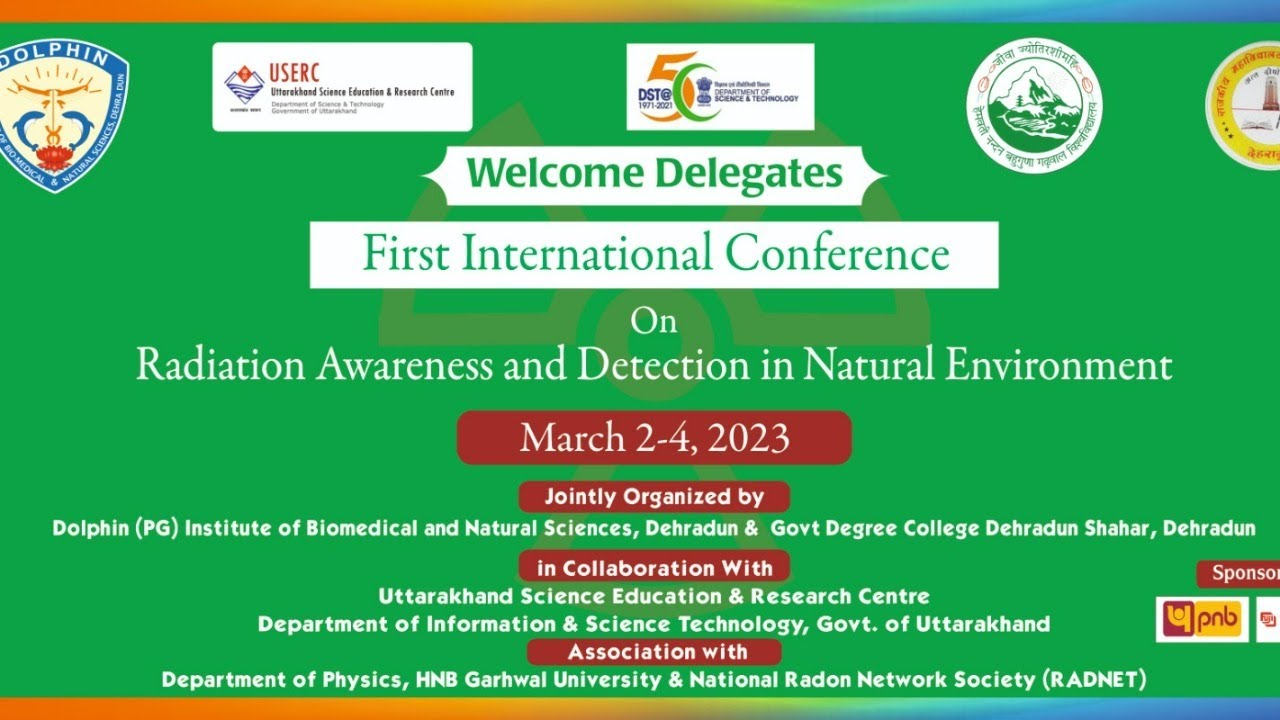 First International Conference on Radiation Awareness and Detection in ...