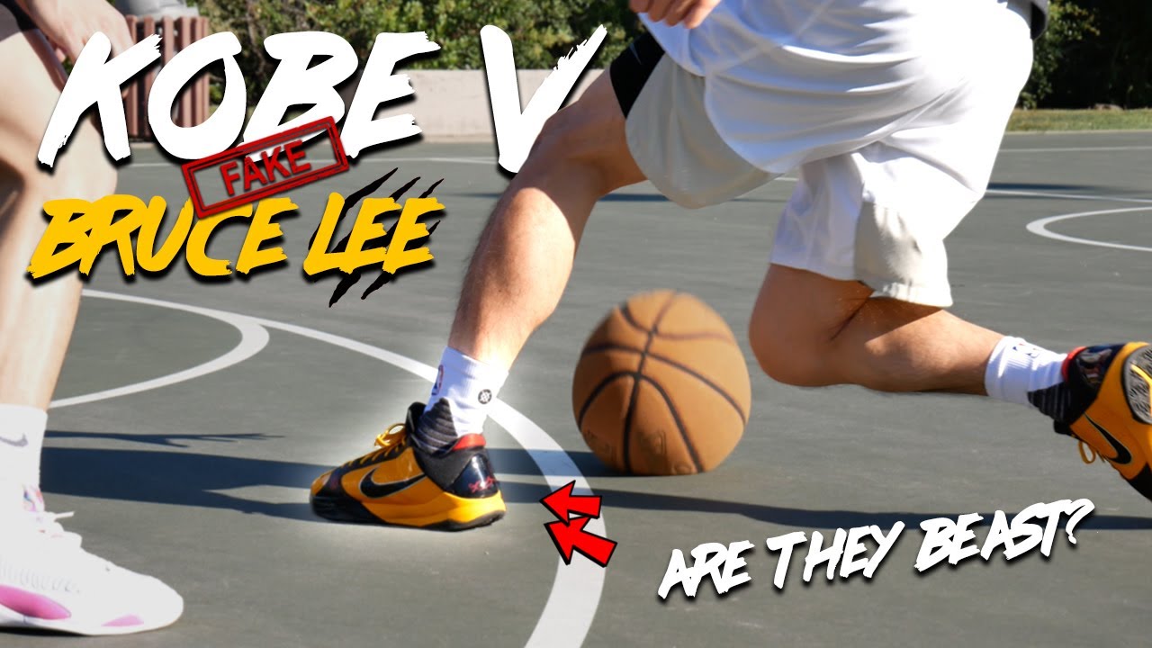 Playing Basketball In Fake Kobe 5 Bruce Lee's : Performance Review ...