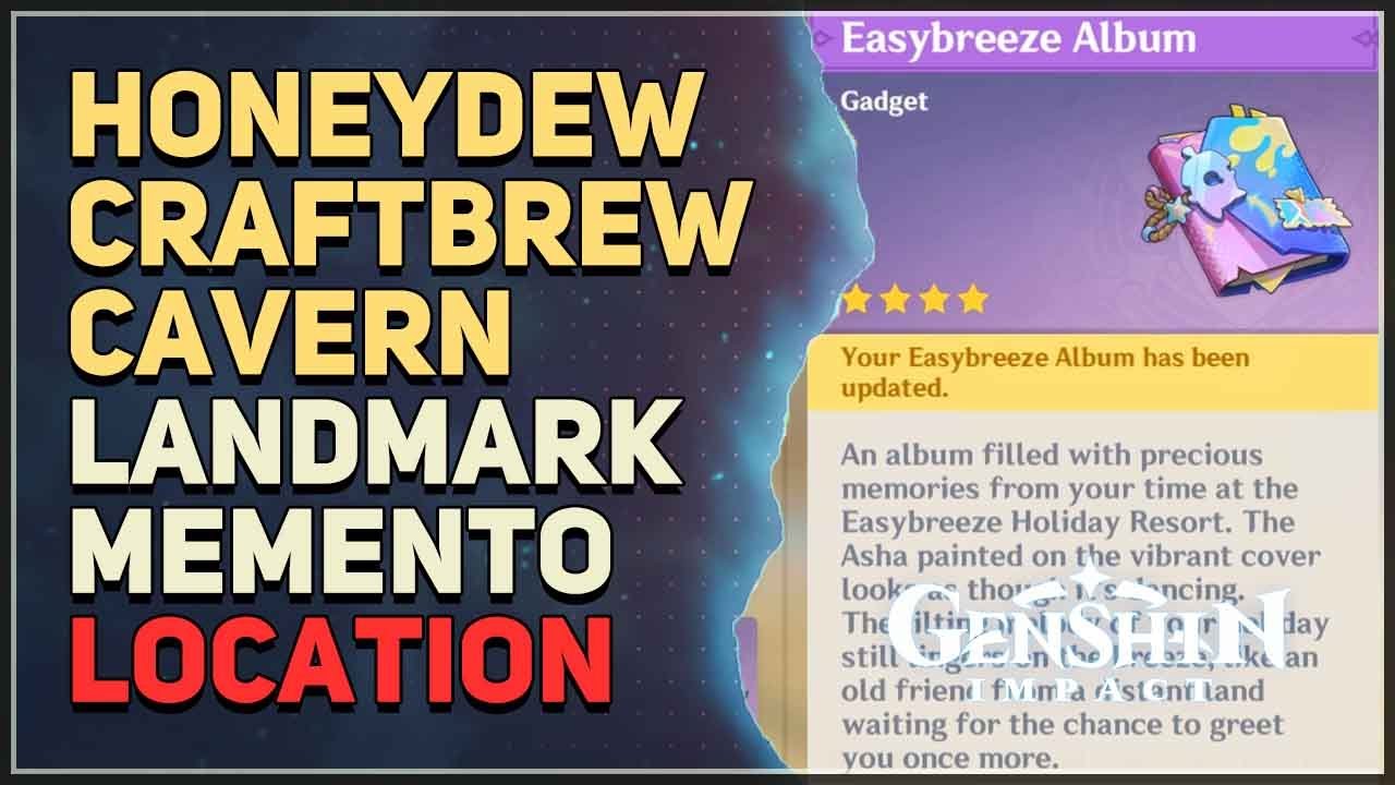 Honeydew Craftbrew Cavern Landmark Memento Genshin Impact - YouTube