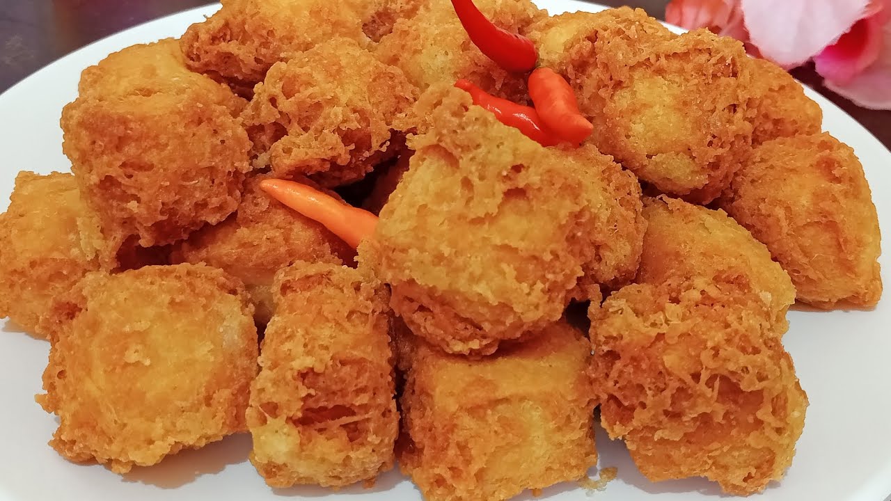 CEMILAN SIMPEL DARI TAHU PUTIH || TAHU KRISPI - YouTube