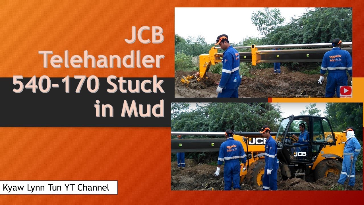 JCB 540-170 Telehandler forklift fails - YouTube