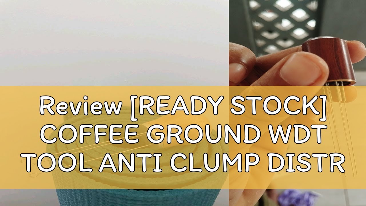Review [READY STOCK] COFFEE GROUND WDT TOOL ANTI CLUMP DISTRIBUTOR ...