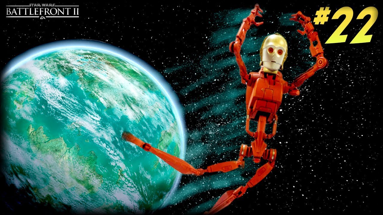 Star Wars Battlefront 2 - Funny Moments #22 (DROIDS GO FLYING!) - YouTube