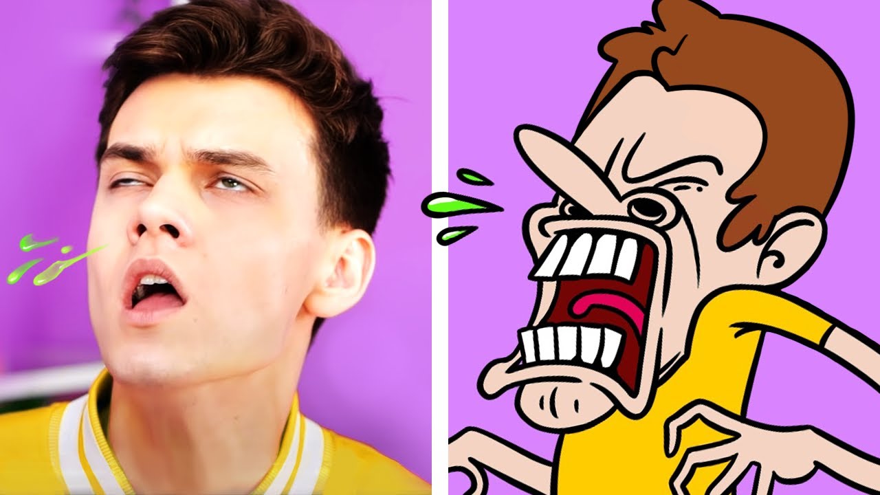 7 CRAZY CARTOONS ABOUT YOU AND YOUR BESTIES || Relatable Situations by ...