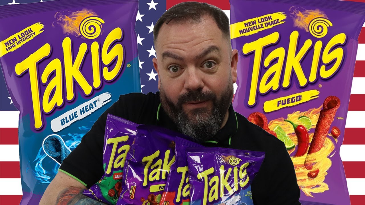 BRITS Try TAKIS For the First Time! - YouTube