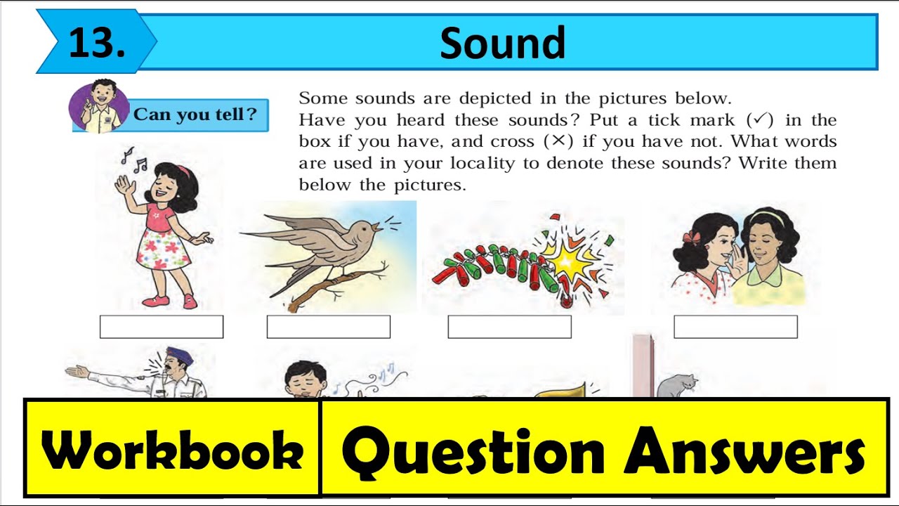Sound | Question Answers | Class 6 | Science | Chapter 13 | Maharashtra ...