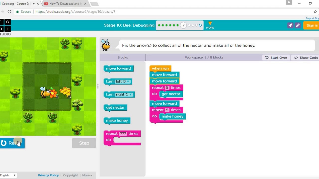 course 2 stage 10 - YouTube