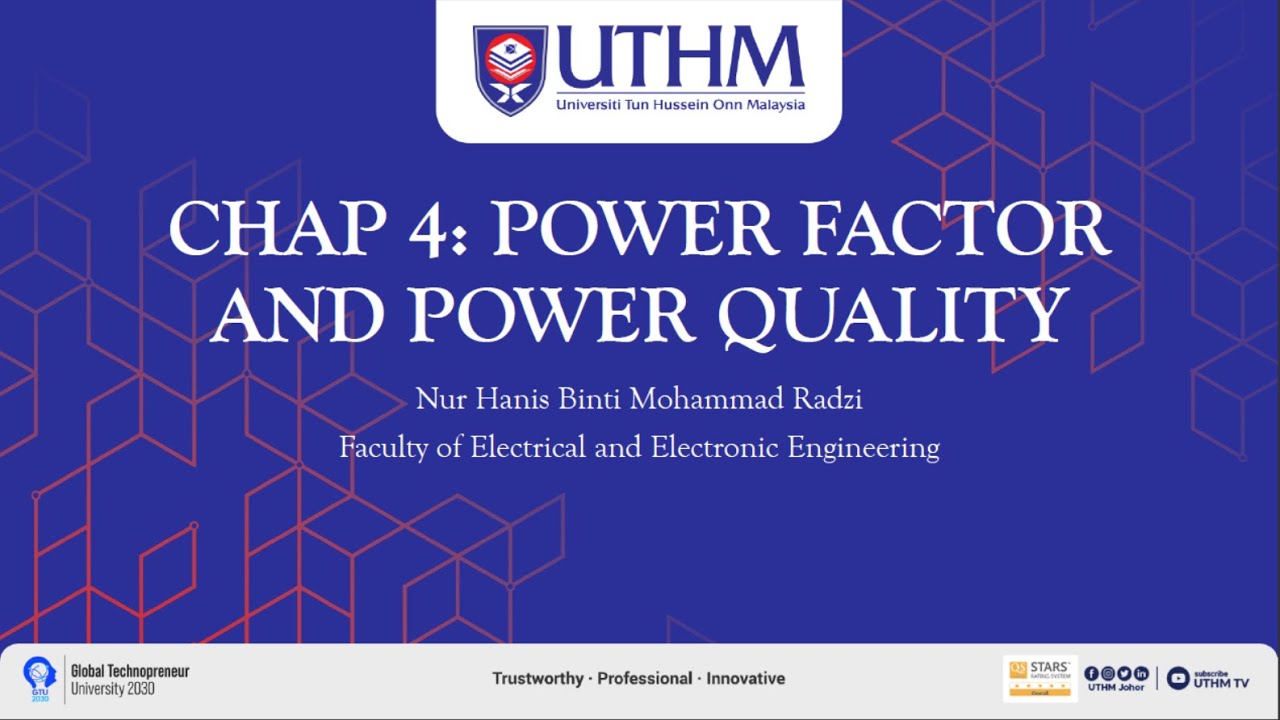 Utilisation of Electrical Energy | Chapter 4 | Series 1 - YouTube