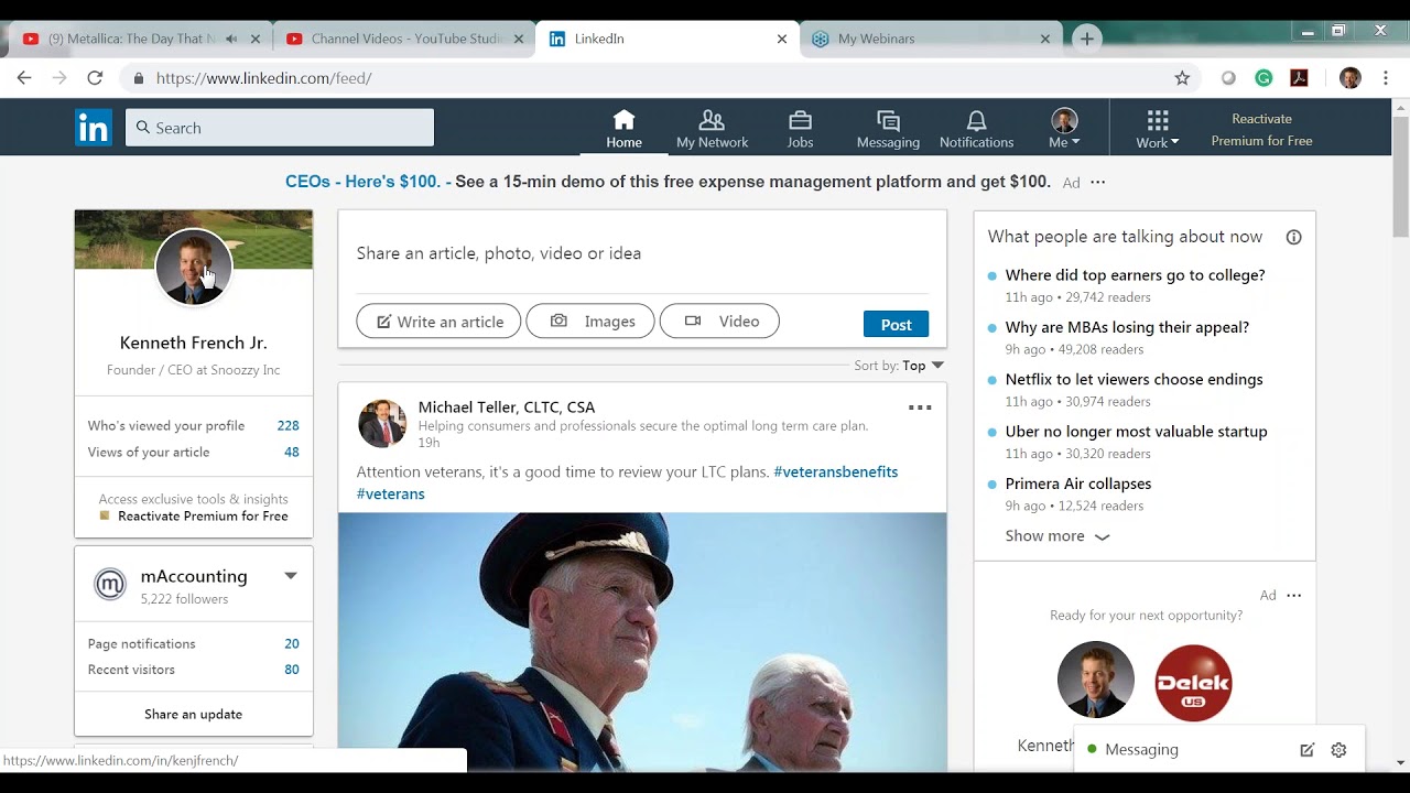 How To Request A LinkedIn Recommendation - YouTube