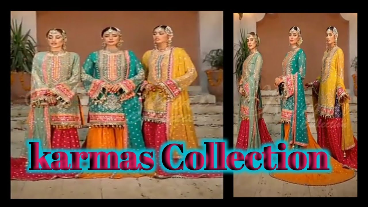 karma creation original | pakistani designer wedding Dress 2024😍 - YouTube