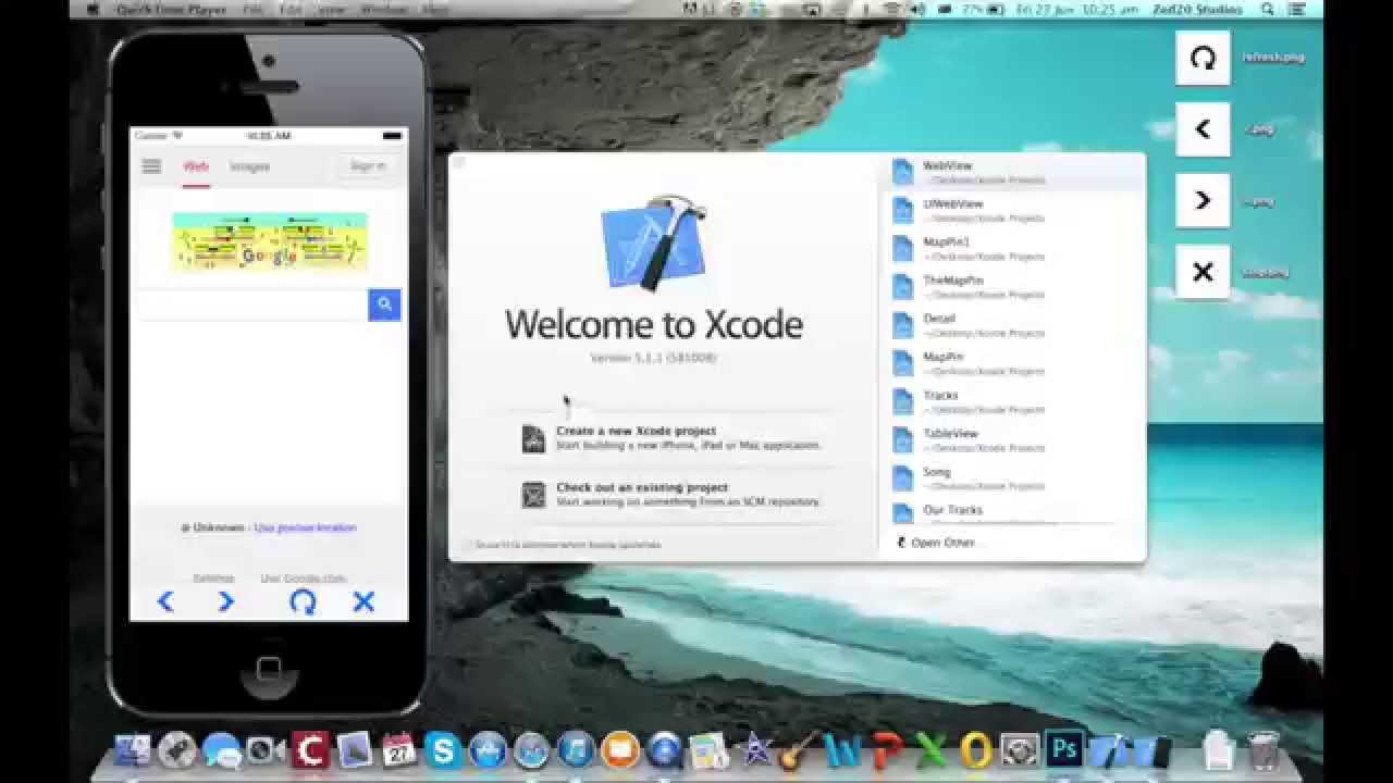 How To Configure A Uiwebview In Xcode 5 Youtube