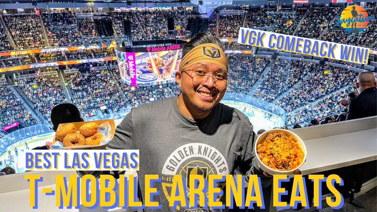 LOCAL FOOD TO TRY at T-MOBILE ARENA During a GOLDEN KNIGHTS Game - LAS ...