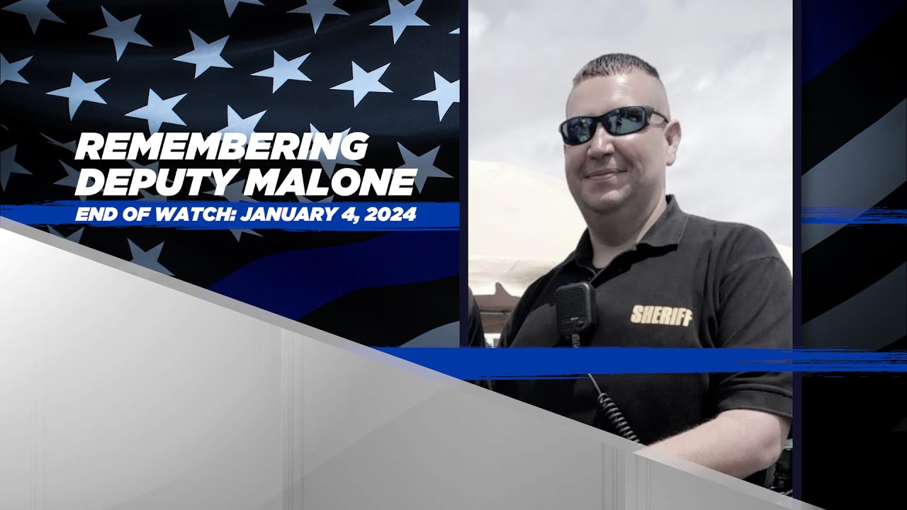 Fallen George Co. deputy memorial service - YouTube