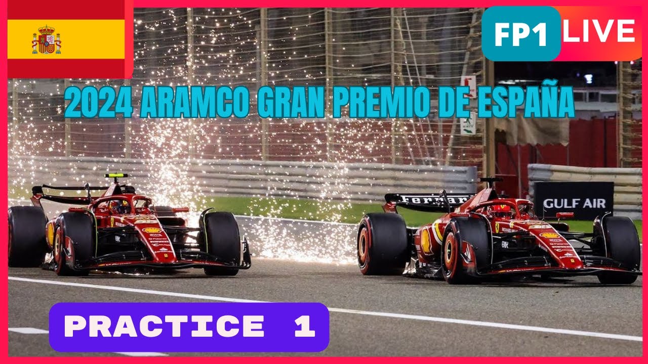 🔴F1 LIVE | 2024 SPANISH GP | FP1| Live data and Commentary {Circuit de ...