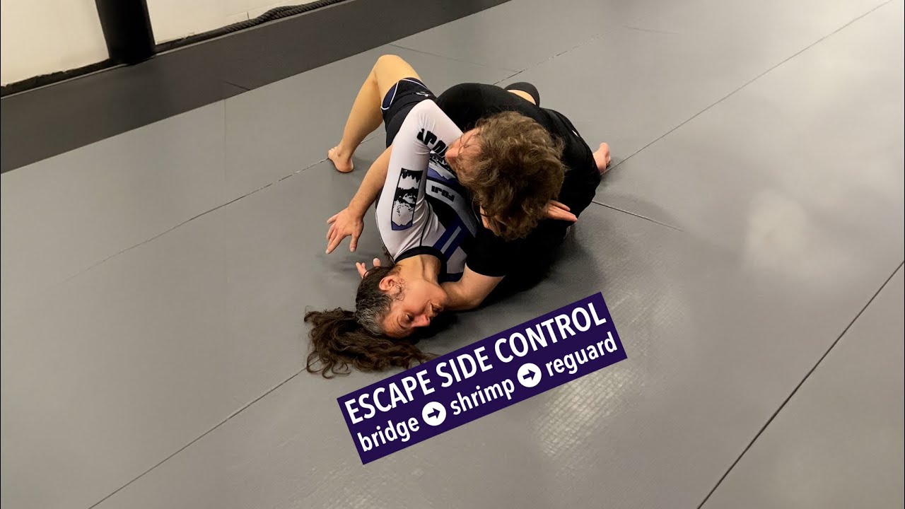 Jen Z’s Jiu Jitsu Technique of the Week: Side Control Escape - Bridge ️ ...