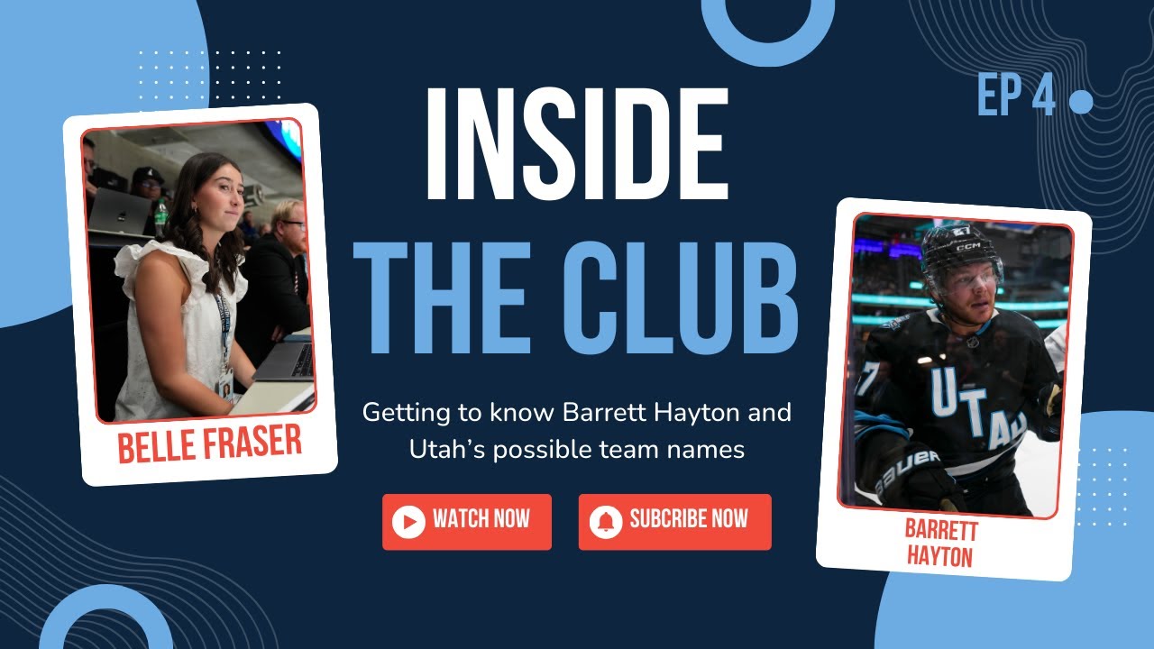 Getting to know Barrett Hayton and Utah’s possible team names - YouTube