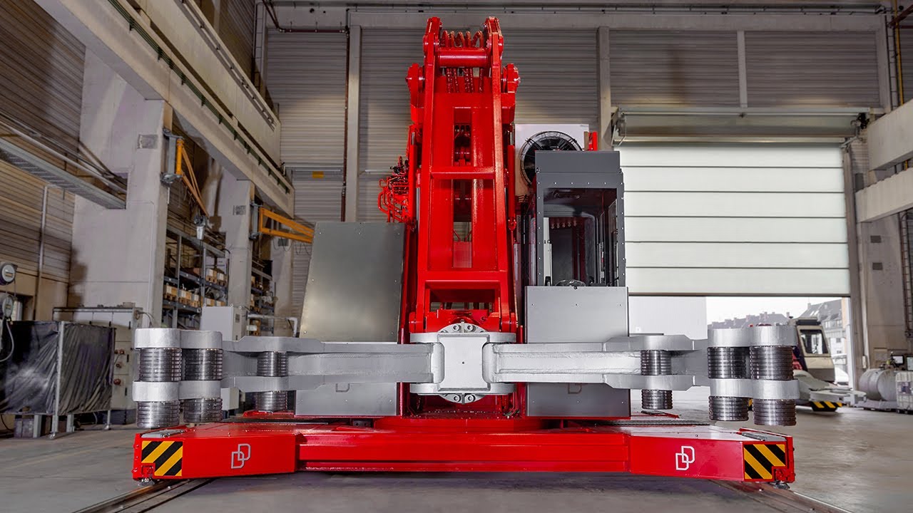 Heavy-Load Robot for Ring Rolling Mill - YouTube