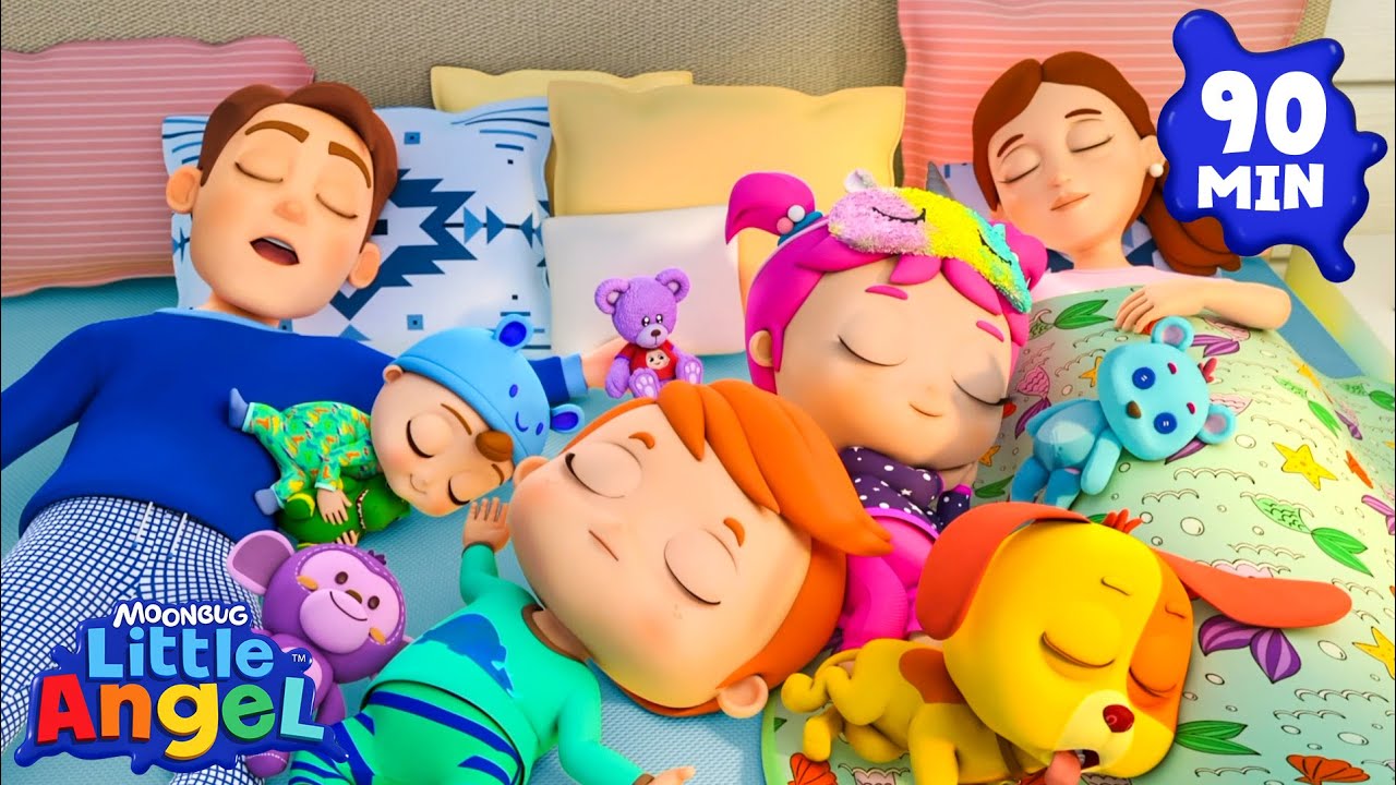 Family Bed Time | Nursery Rhymes for kids - Little Angel - YouTube