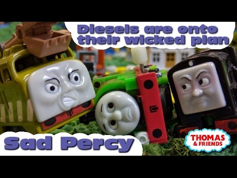 Thomas and friends "Sad Percy | Diesels are onto their wicked plan ...