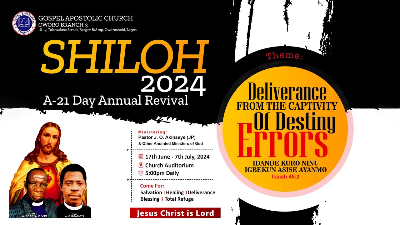 Shiloh 2024 - Day 6 || The Foundation of our Family that makes Destiny ...