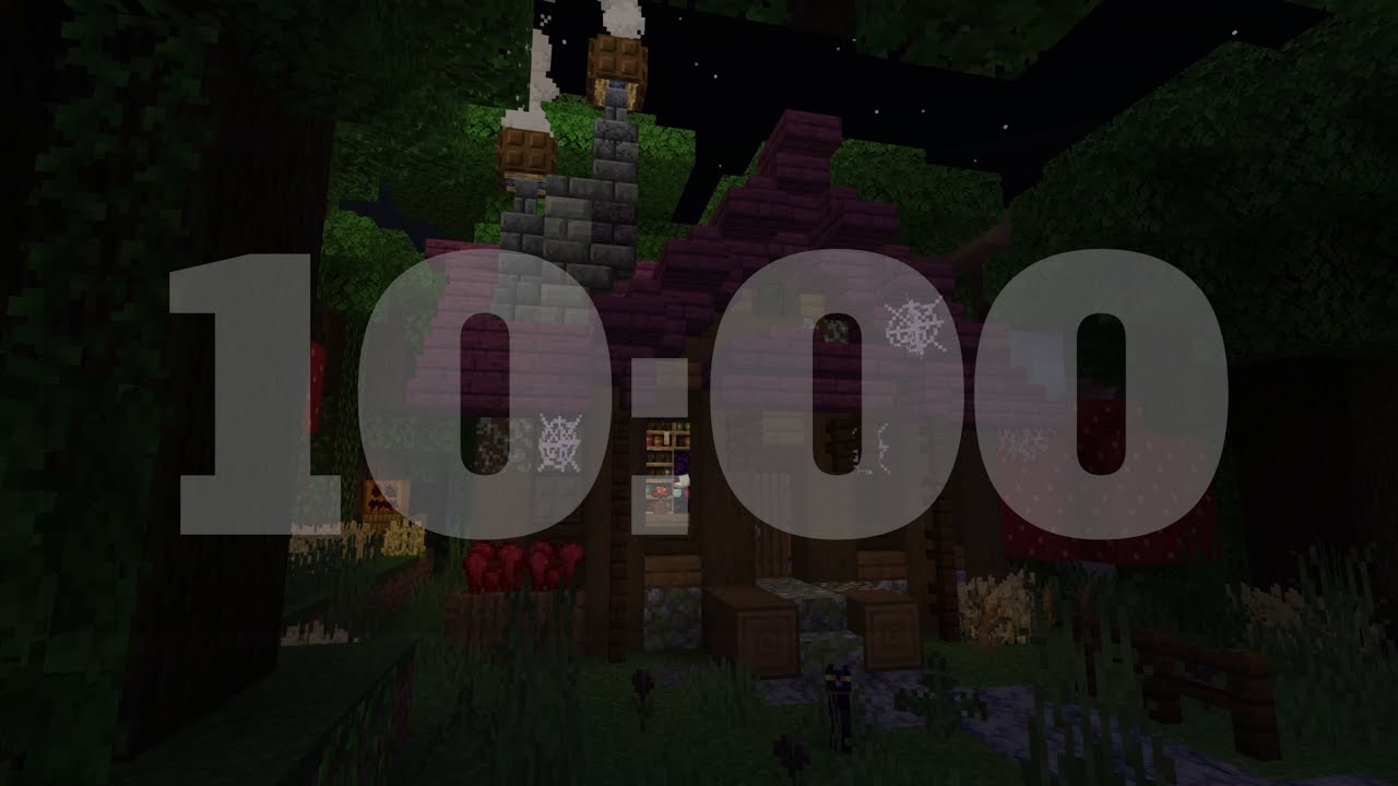 10 Minute Timer - Minecraft Halloween - YouTube