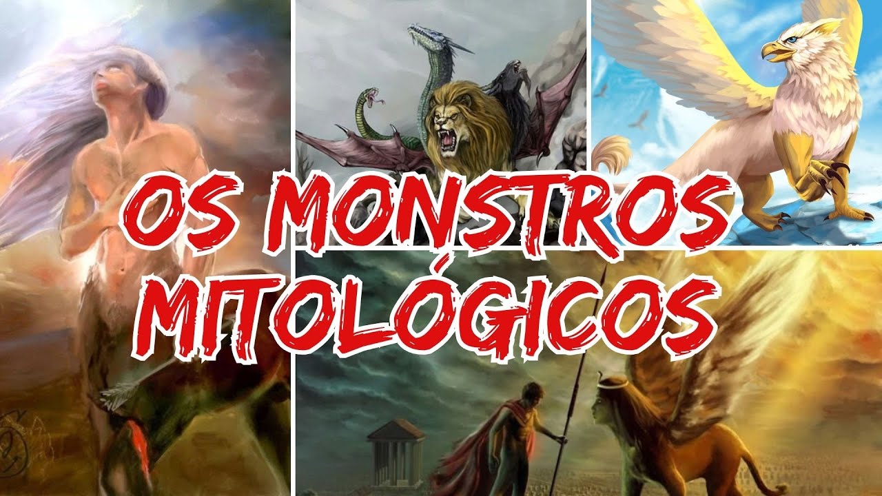 Os quatro monstros mitológicos assustadores - YouTube