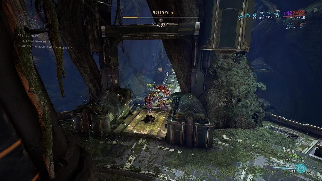 Warframe: a toxin, wall latch, EFV-5 Jupiter vs. Archon Boreal - YouTube