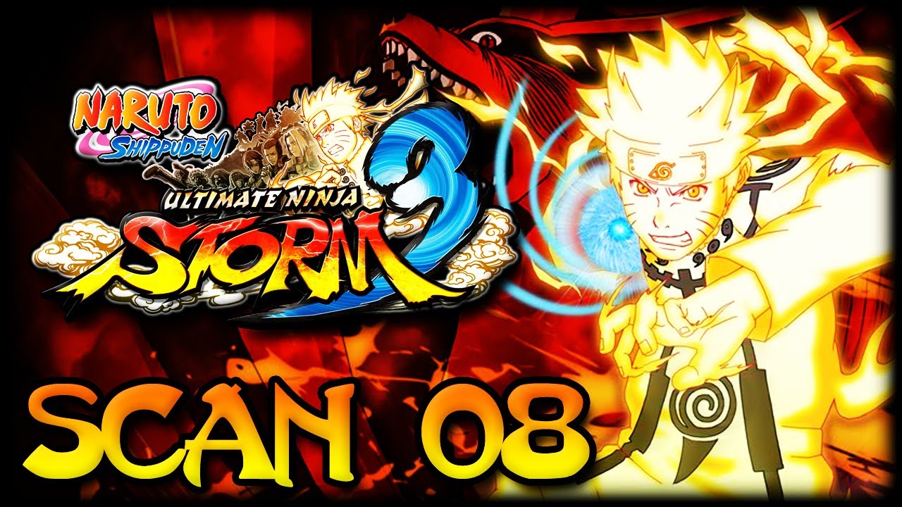 Naruto in Storm 3 - Tailed Beast Chakra Mode Level 2? - YouTube