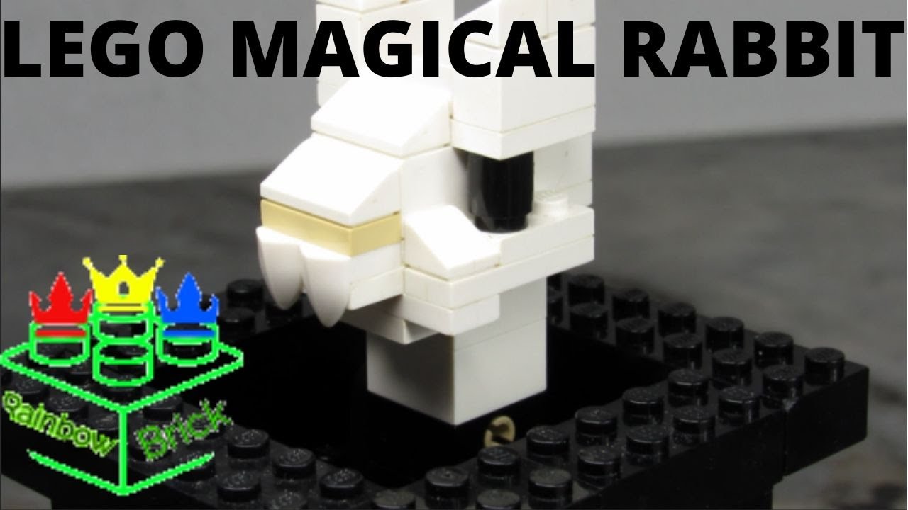 LEGO Magical Rabbit (with tutorial) - YouTube