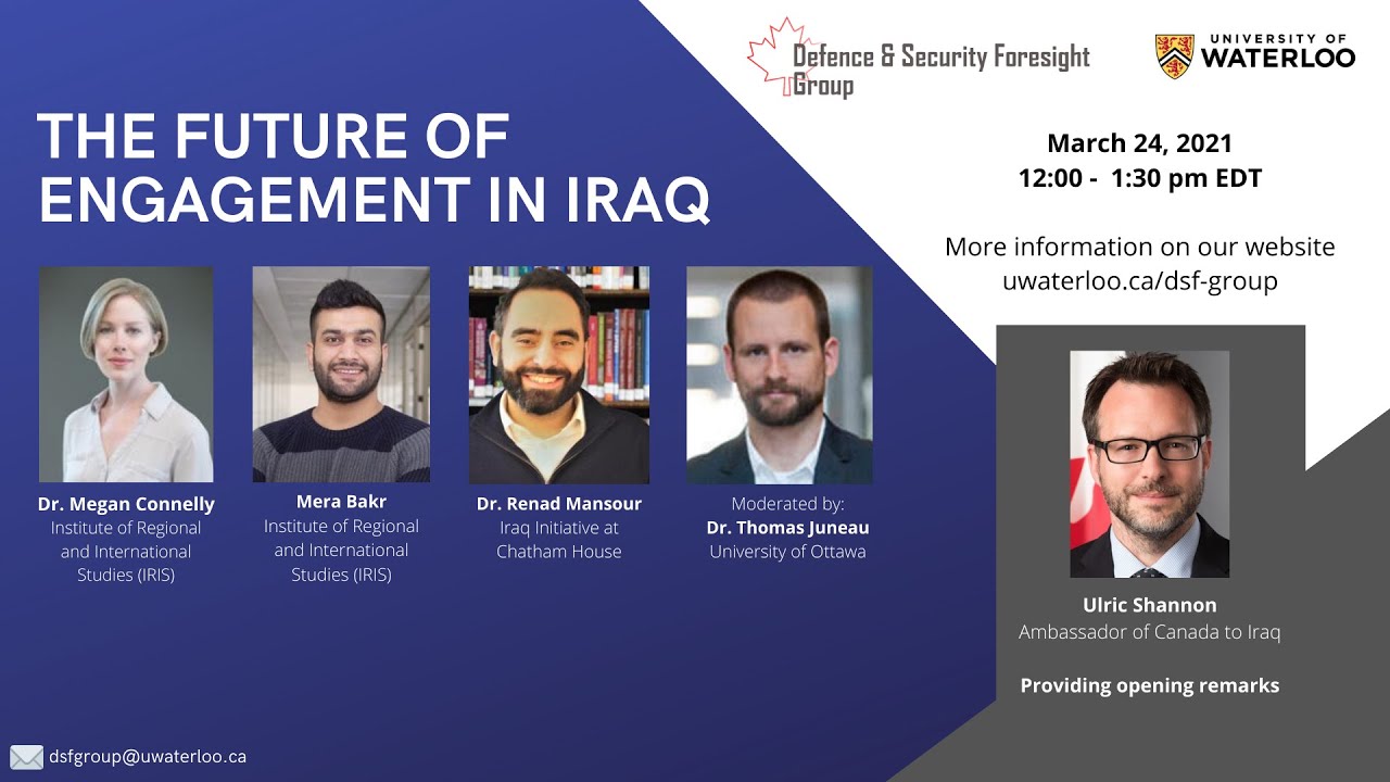 DSF Group Webinar: The Future of Engagement in Iraq - YouTube