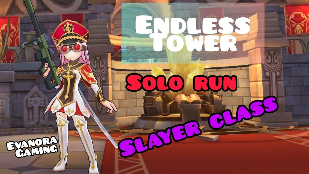 ROM ENDLESS TOWER ~ SOLO RUN ~ SLAYER CLASS. Ragnarok Mobile - YouTube