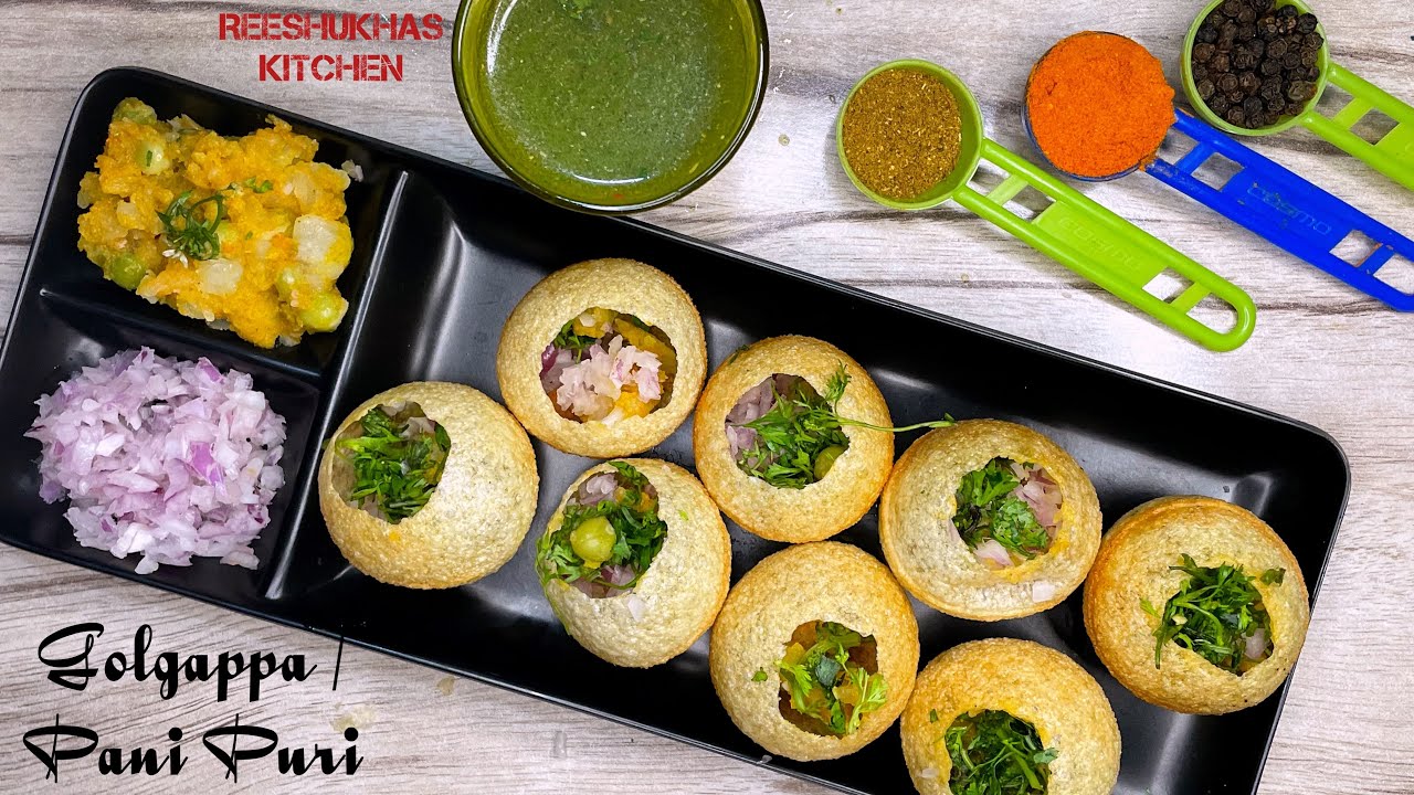 Golgappa / Pani Puri Recipe |Streetstyle Golgappa in 20 Minutes |Puchka ...