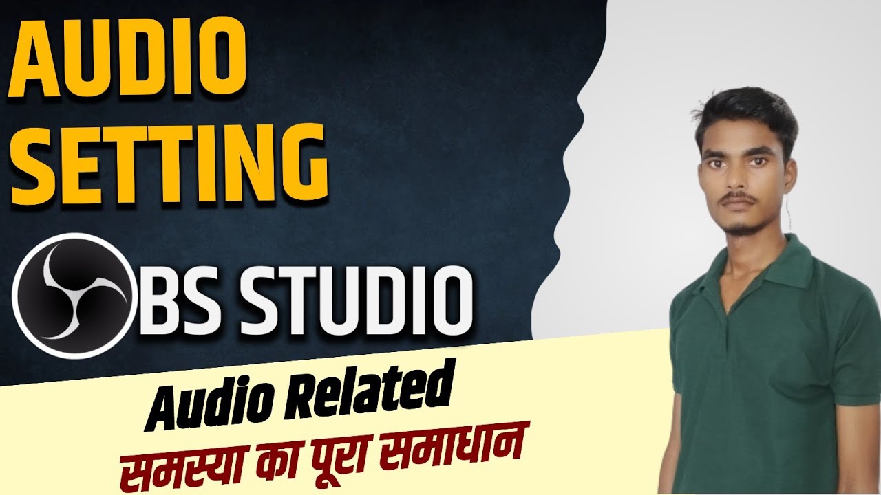 obs audio setting for recording | mic setting in obs studio | obs audio ...