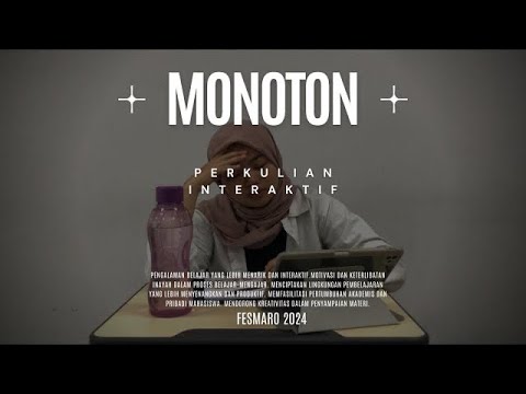 FESMARO 2024_Video Digital Pendidikan_SucMa_Monoton - YouTube